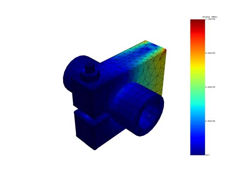 Postprocess A Harmonic Mechanical Simulation PyDPF Post