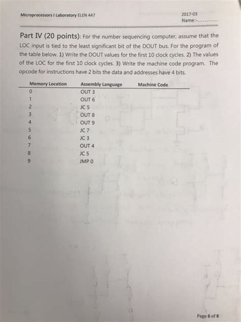 solved for the number sequencing computer assume that the