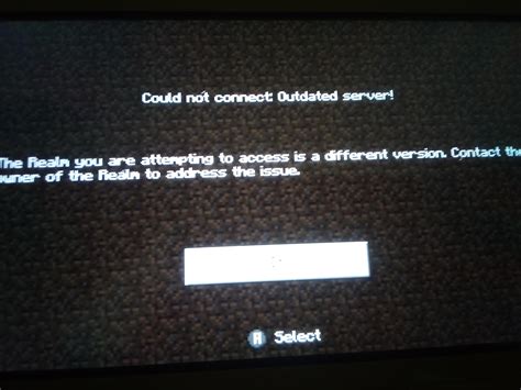 Could Not Connect Outdated Server Rtailvile
