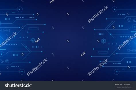 Cyber Security Technology Concept Shield Keyhole Stock Vector Royalty Free 2183258611