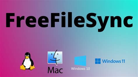 Freefilesync A File Syncing Tool For Windows Macos And Linux Youtube