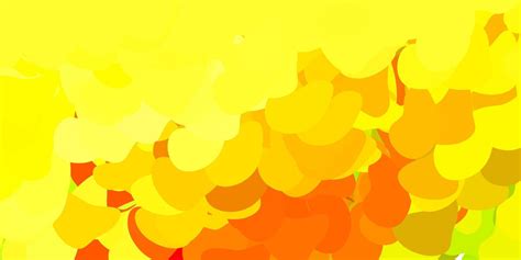 Dark Green Yellow Vector Pattern With Abstract Shapes 15483877 Vector Art At Vecteezy