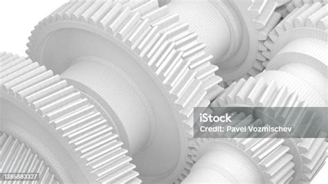 자동차 기어 박스 3d 렌더링 메커니즘의 기어 다각형 일러스트 3차원 인쇄에 대한 스톡 사진 및 기타 이미지 3차원 인쇄 기어 기계 부분 플라스틱 Istock