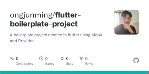 GitHub Jimmyintern Flutter Boilerplate Project A Boilerplate Project Created In Flutter Using