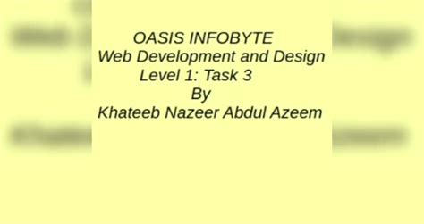 Khateeb Nazeer Abdul Azeem On Linkedin Connections Task3 Level1