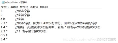 编译原理实验 Nfa确定化为dfa Python 编译原理nfa确定化最小化mob6454cc6e8f43的技术博客51cto博客
