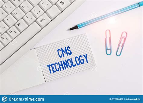 Conceptual Hand Writing Showing Cms Technology Business Photo Text Programs That Are Used To