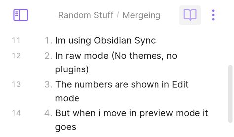 Numbered Lists Not Showing In Reading Mode Android Bug Graveyard Obsidian Forum