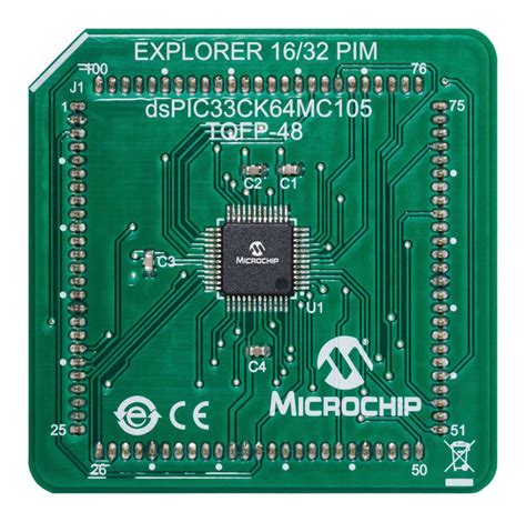 MA Microchip Modulo Plug In DsPIC CK MC Controllore Di Segnale Digitale Farnell