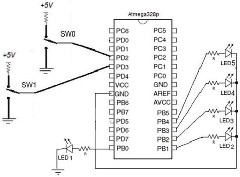 Solved Consider The Circuit Shown Below Where Five Leds Are Connected
