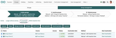 Lifecycle Management OpenOlat Documentation