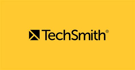 Camtasia Snagit Tos Techsmith