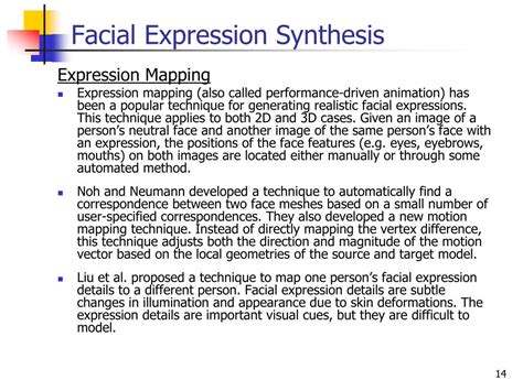 Ppt Face Synthesis Powerpoint Presentation Free Download Id318423