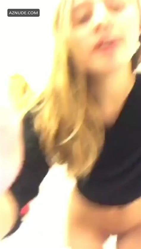 Lia Marie Johnson Shows Her Pussy While Pulling Up Her Pants Aznude