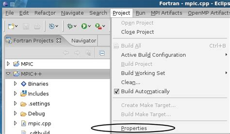 star hpc create a mpi project in c