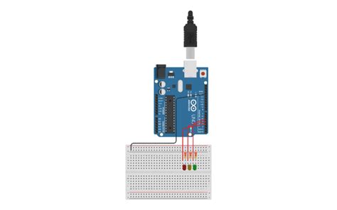 Circuit Design Semáforo Tinkercad