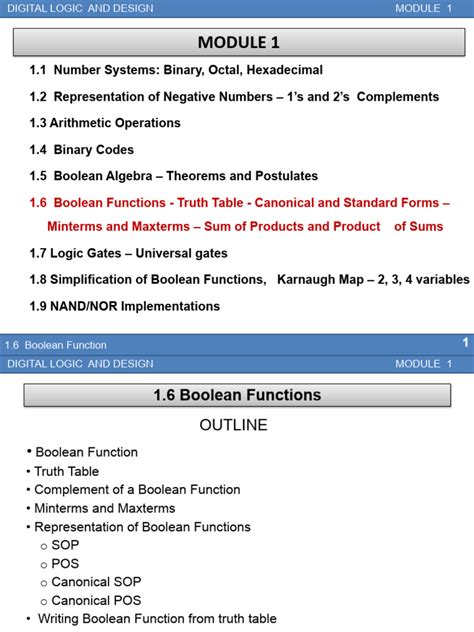 1 6 boolean functions pdf boolean algebra teaching mathematics