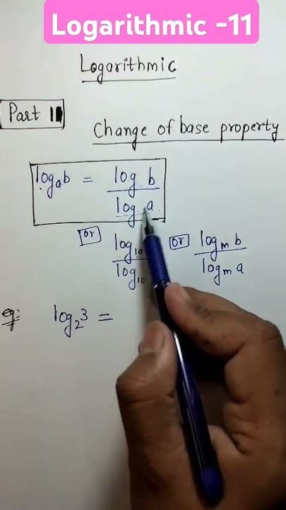 Logarithmic Functions Explained With Graphs Logarithm Youtube