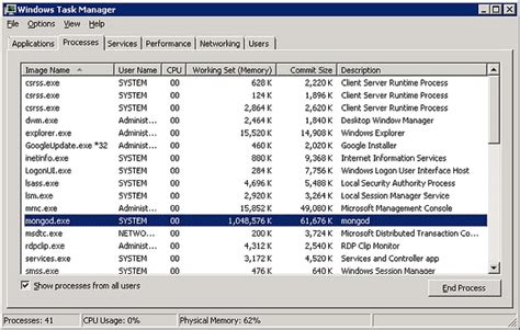 Limit Mongodb Memory Use On Windows Without Virtualization Captain Codeman
