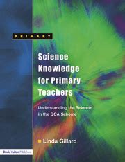 Science Knowledge For Primary Teachers Understanding The Science In T