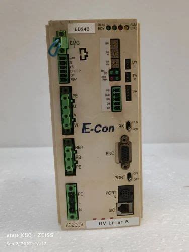 IAI E Con SSCR S I T X B SERVO DRIVE At Piece Alternating Current Servo