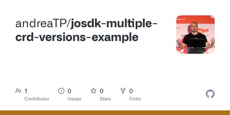 Github Andreatpjosdk Multiple Crd Versions Example