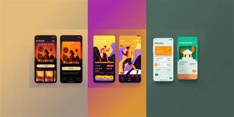 Mobile App Ux Ui Design Ideas Midjourney Prompt Promptbase
