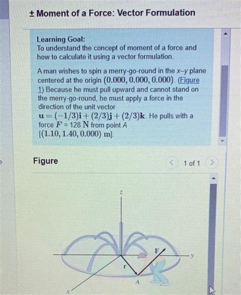solved ± moment of a force vector formulation learning