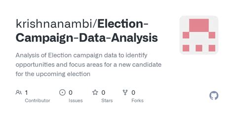 Github Krishnanambielection Campaign Data Analysis Analysis Of