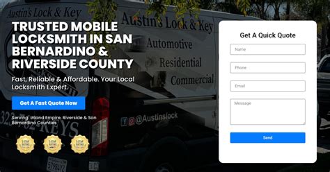 Mobile Locksmith In The Inland Empire Austins Lock And Key