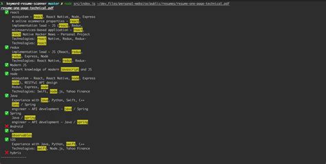 Npm Resume Screener Skypack