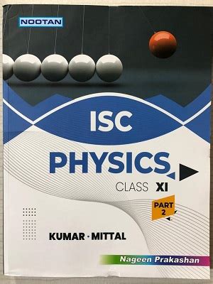 Nootan ISC Physics Class XI Part 1 2 Set Of 2 Books 1200 Babemate