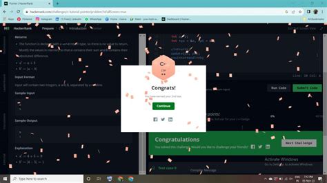 Tanushri Umaji Dhote On Linkedin Hackerrank Codingjourney Secondstar Achievementunlocked
