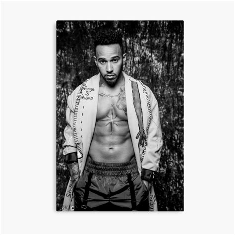 Lewis Hamilton On Trend Poster