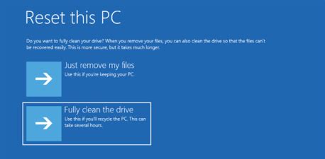 How To Factory Reset Windows And Wipe All Data