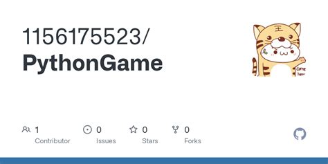 Github 1156175523pythongame