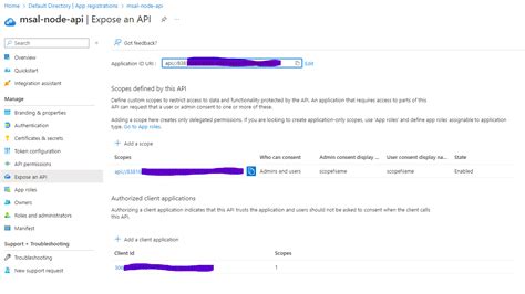 Why I Cannot Find My Api In The List Of Apis In Myapi Within Azure Ad Portal Microsoft Qanda