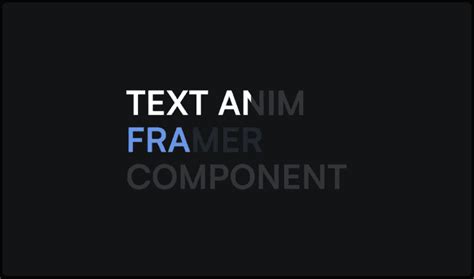 Framer City Text Color Animation Code Component Framer University 1 Framer Resource Site
