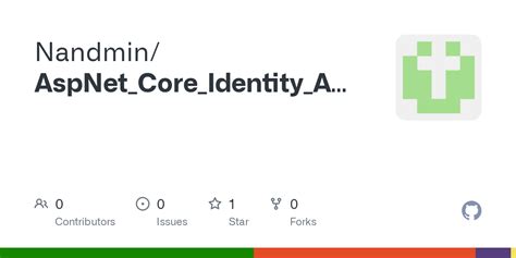 Github Nandminaspnetcoreidentityauthsystem