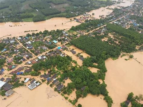 กรมอุตุฯ เตือนภาคเหนือรวมถึงเชียงราย ฝนตกหนักถึงร้อยละ 70 เสี่ยงน้ำท่วมฉับพลันในพื้นที่ลาดต่ำ