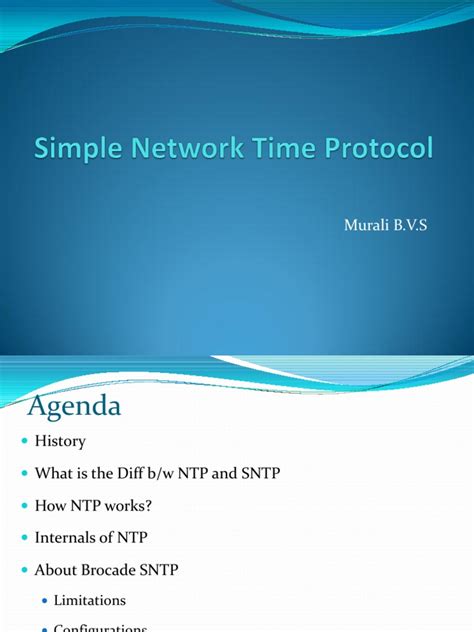 Simple Network Time Protocol Pdf Internet Protocols Digital Technology