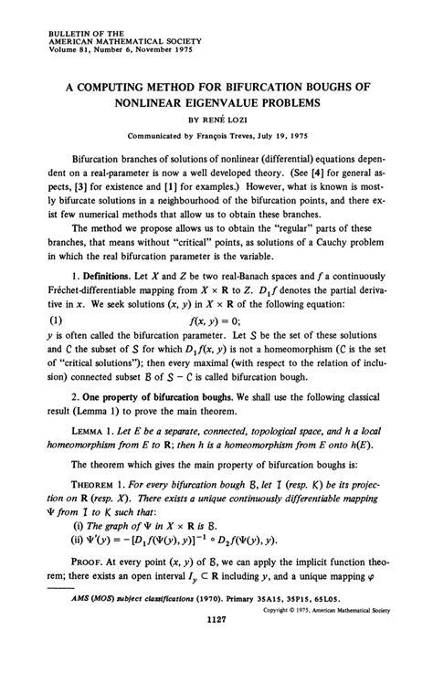 Pdf A Computing Method For Bifurcation Boughs Of Nonlinear Eigenvalue Problems