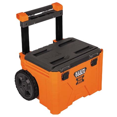 Klein Tools 54802mb Modbox Rolling Tool Box Heavy Duty Portable Tool Box Organizer With Side