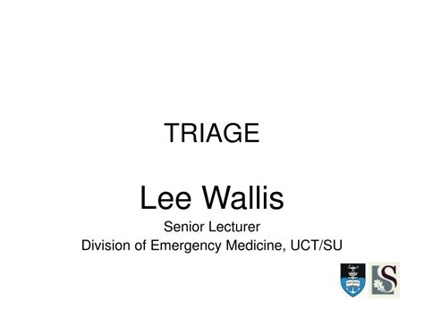 Ppt Triage Powerpoint Presentation Free Download Id 228273