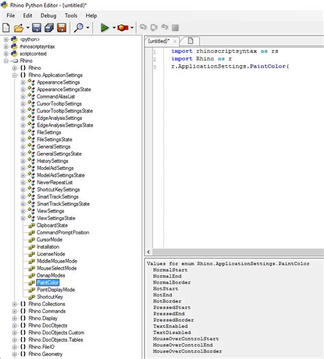 Adjust Viewport Colours With Python Scripting Mcneel Forum