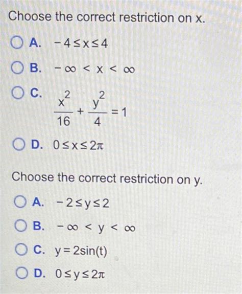 Solved Use A Graphing Calculator To Graph The Parametric