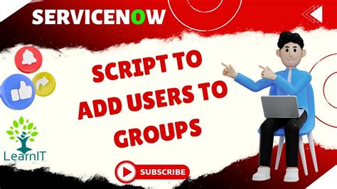 script to add 5 users to 5 different groups background scripts