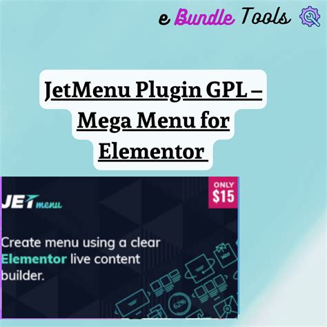 Jetmenu Plugin Gpl V249 Mega Menu For Elementor Latest Version