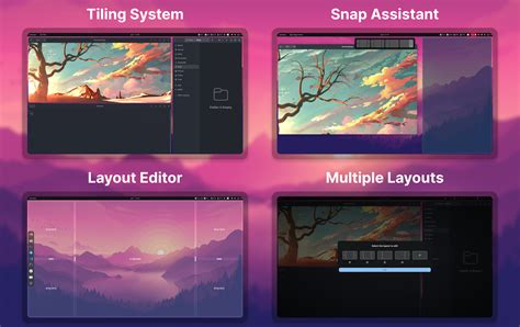 Tiling Shell Gnome Shell Extensions