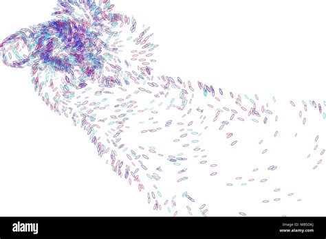 Abstract Conceptual Motion Particle Or Random Pattern Good For Web Page Graphic Design